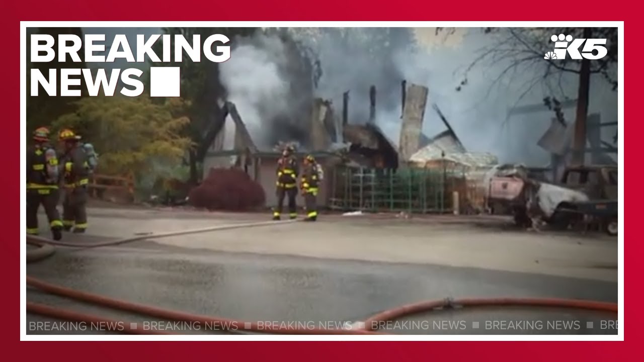 VIDEO: 15 cars burned as crews battle 2-alarm fire at Washington ...
