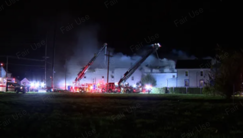 ‘Shock and awe’: Crews say man emerges from massive Ohio structure fire ...