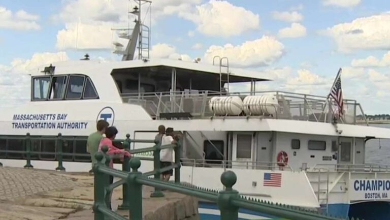 Passengers evacuated from ferry that caught fire off Boston - Daily ...